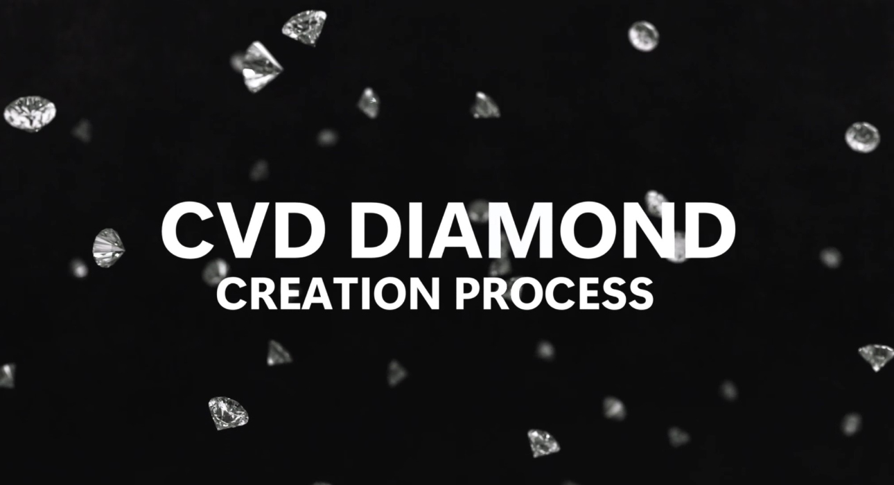 How does diamond grow in the laboratory? CVD method
